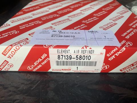 8713958010 Фильтр салона TOYOTA HILUX ##N 12#/13# 15- TOYOTA LEXUS ...