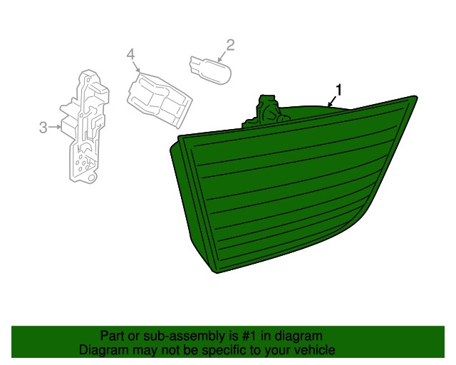 63217217313 Блок задних фонарей на багажной двери Л BMW | Запчасти на ...
