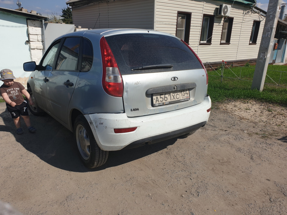 Задний бампер от Калины 2 на калину 1!Часть первая… — Lada Калина ...
