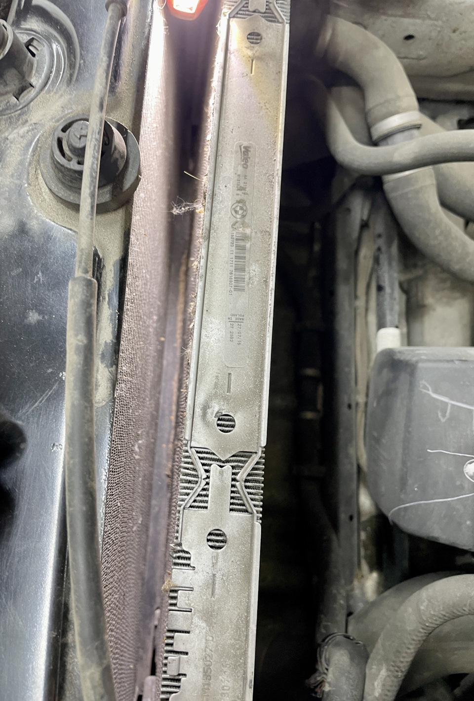 17117618807 Радиатор охлаждающей жидкости BMW | Запчасти на DRIVE2