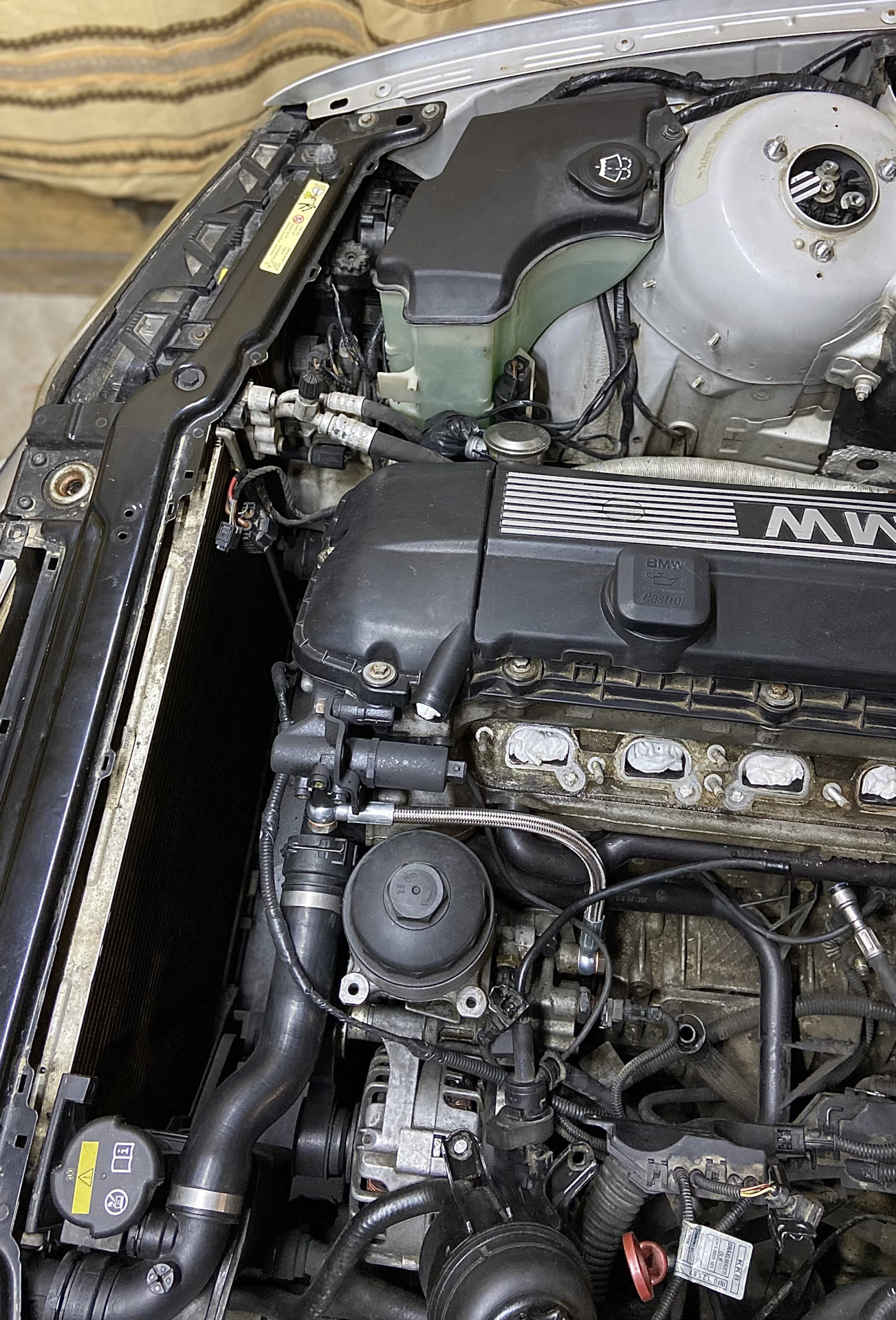 Профилактика впуска, небольшое т/о — BMW 3 series (E46), 2,5 л, 2002 ...