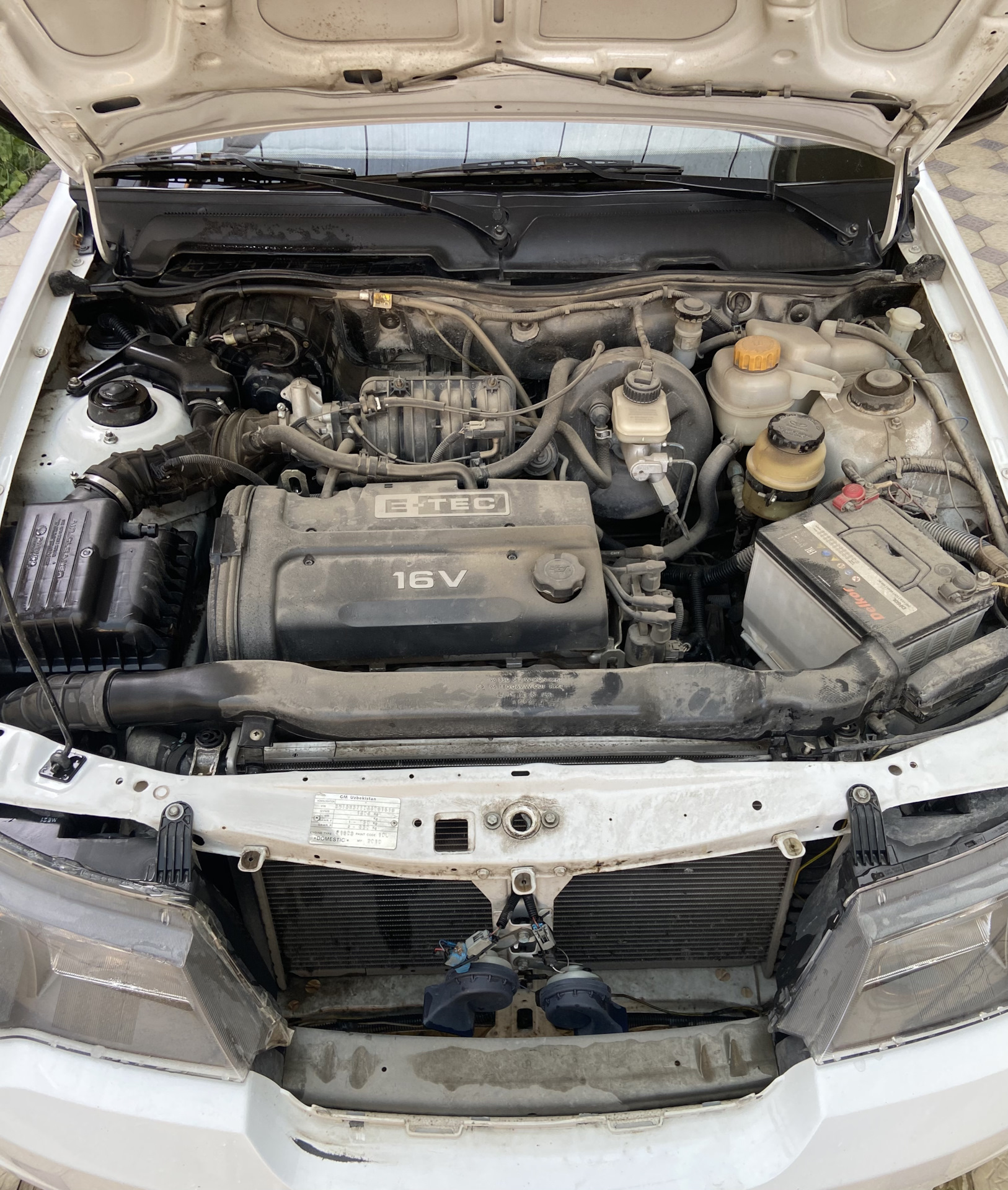 Мойка двигателя — Chevrolet Nexia (1994), 1,6 л, 2010 года | мойка | DRIVE2