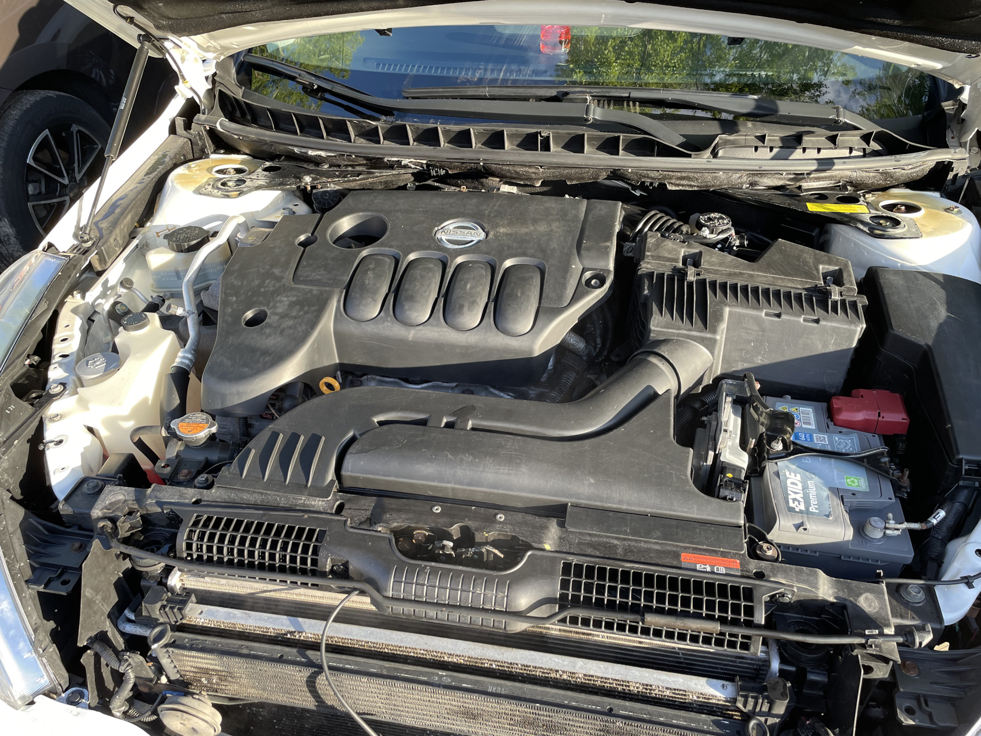 Движок 2021-2022 — Nissan Teana (J32), 2,5 л, 2012 года | стайлинг | DRIVE2