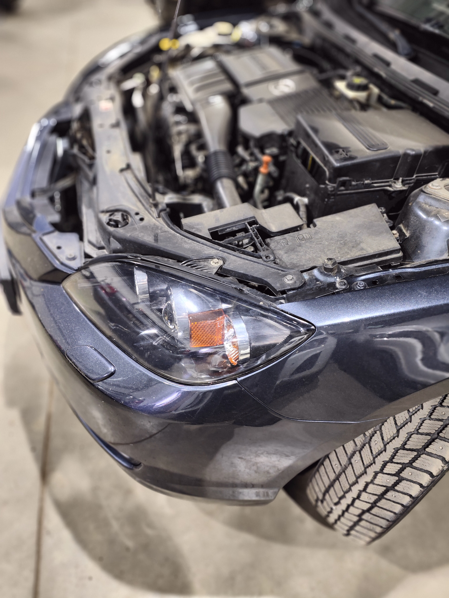 # 14 Установка Star Line a63 + модуль запуска — Mazda 3 (1G) BK, 1,6 л ...