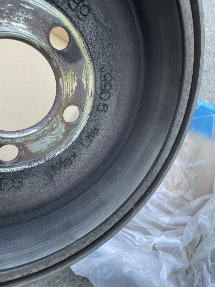 6RU609617A Тормозной барабан VAG | Запчасти на DRIVE2