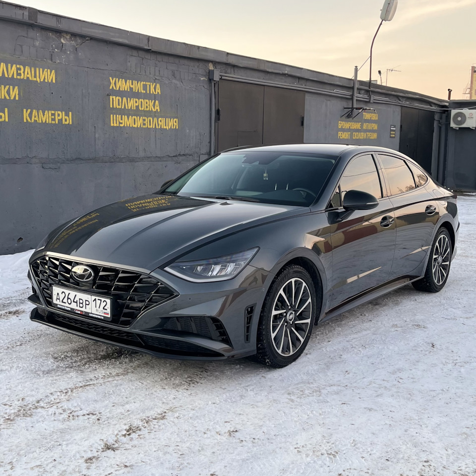 Тонировка — Hyundai Sonata VIII (DN8), 1,6 л, 2021 года | тюнинг | DRIVE2