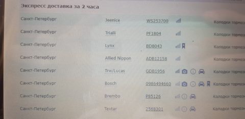 2568301 Комплект тормозных колодок. Передняя ось TEXTAR | Запчасти на ...