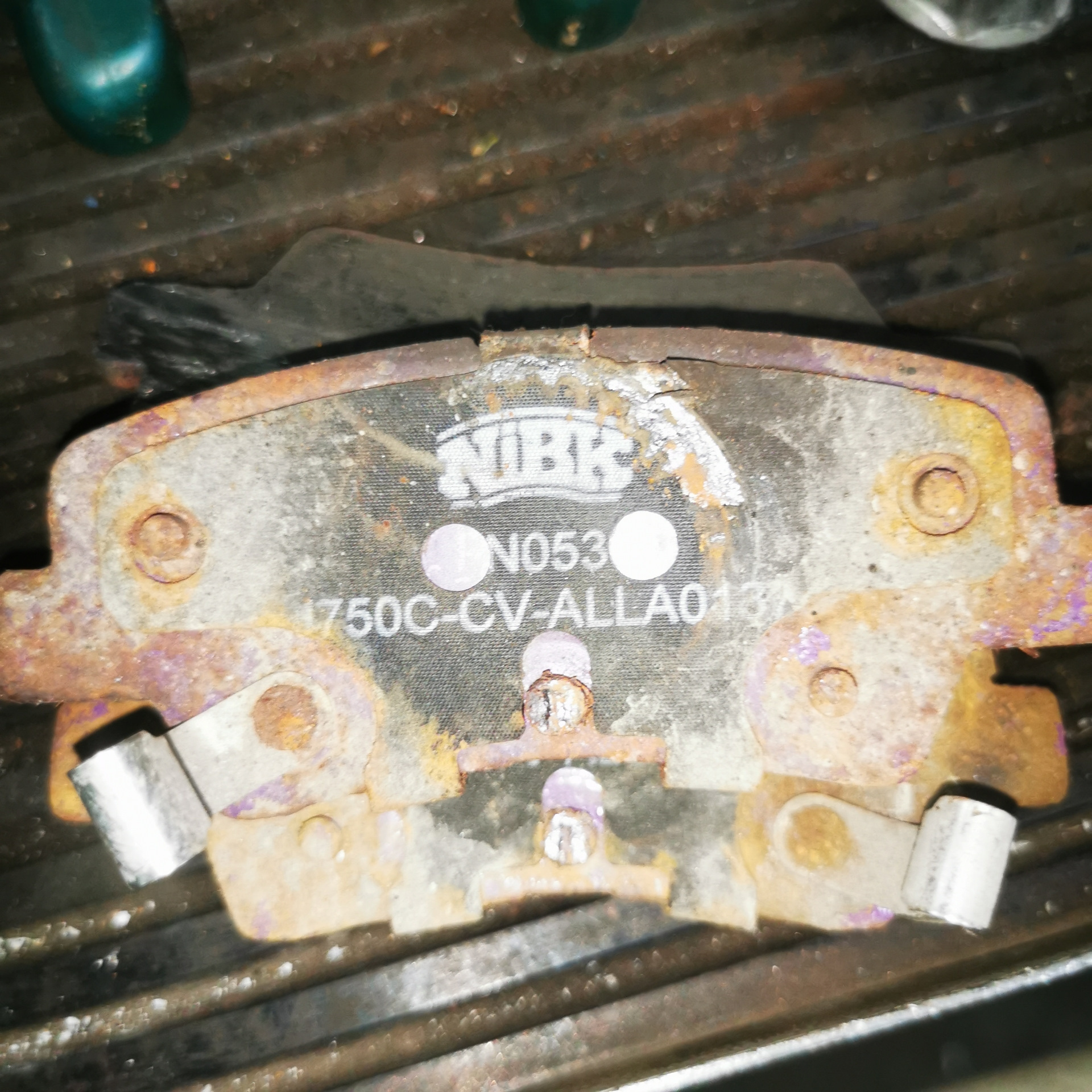 Колодки задние NIBK N053 стали г… — Hyundai Tucson (TL), 2 л, 2017 года | визит на сервис | DRIVE2