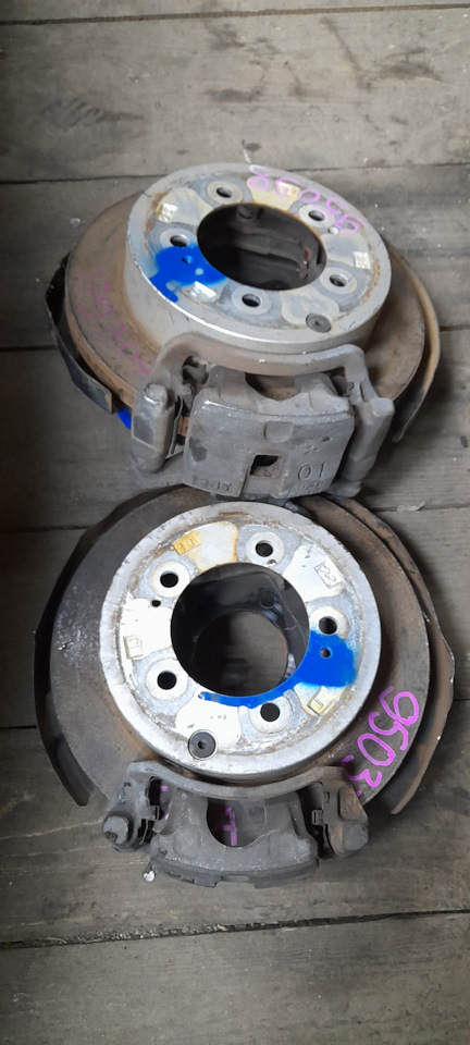 Свап комплект задних дисковых тормозов на Mitsubishi Eclipse (3G ...