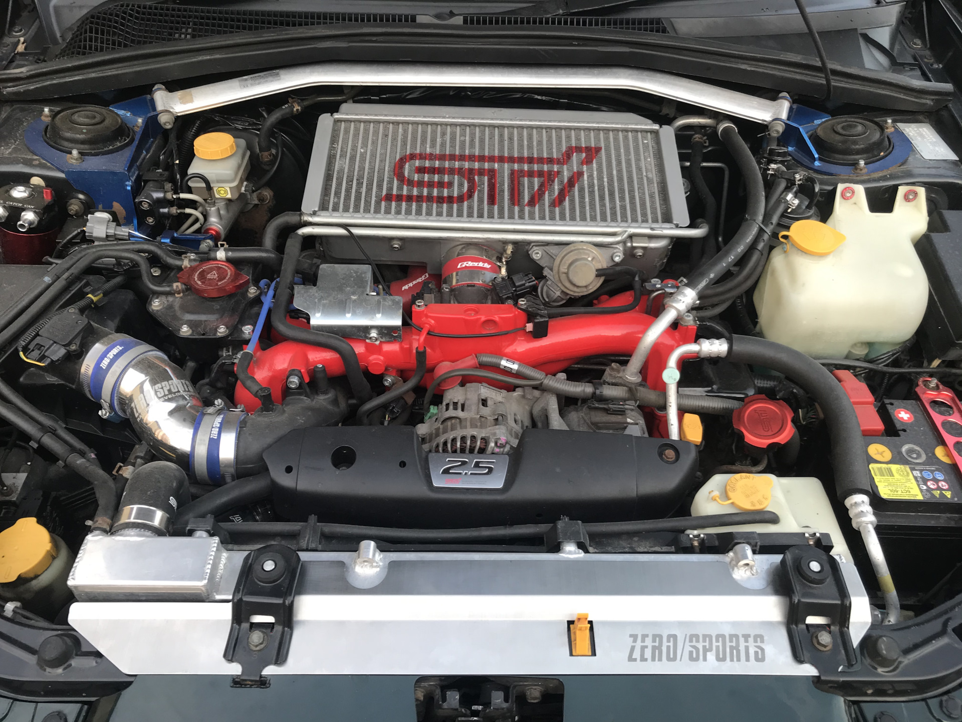 Направляйка радиатора Zero Sports — Subaru Forester (SG), 2 л, 2004 ...