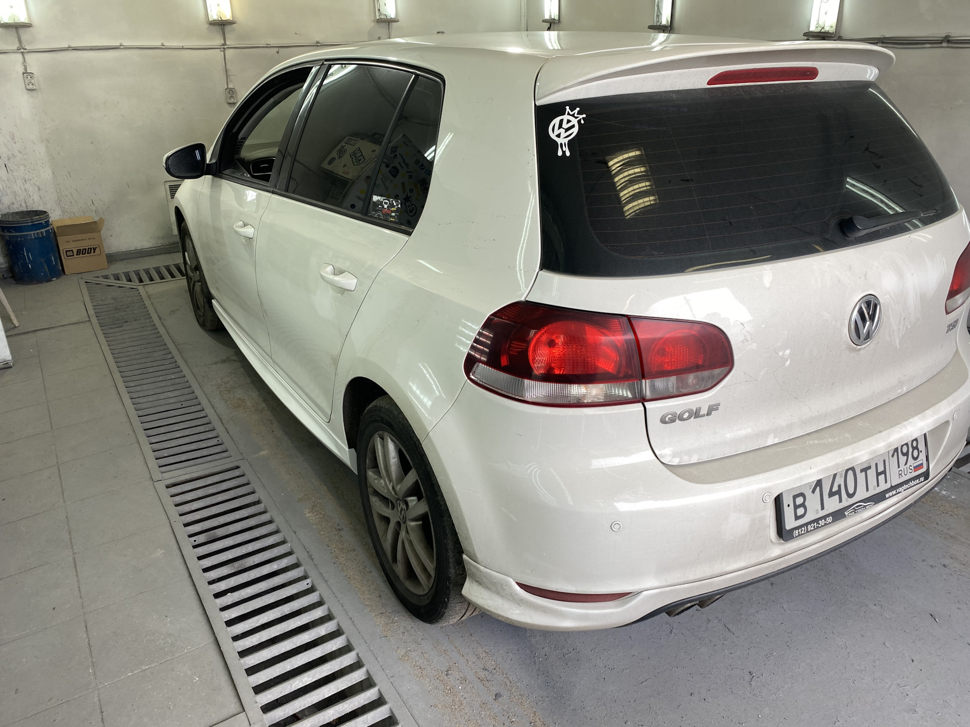 Пороги R-line (добавил фото ) — Volkswagen Golf Mk6, 1,4 л, 2011 года ...