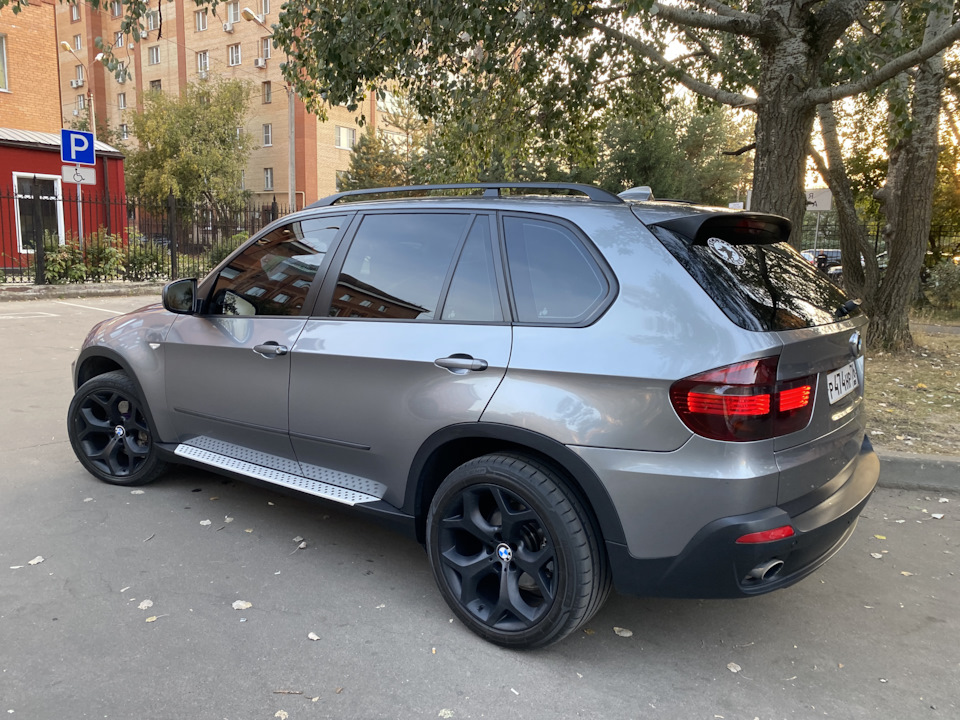 #43 Пороги — BMW X5 (E70), 3 л, 2008 года | стайлинг | DRIVE2