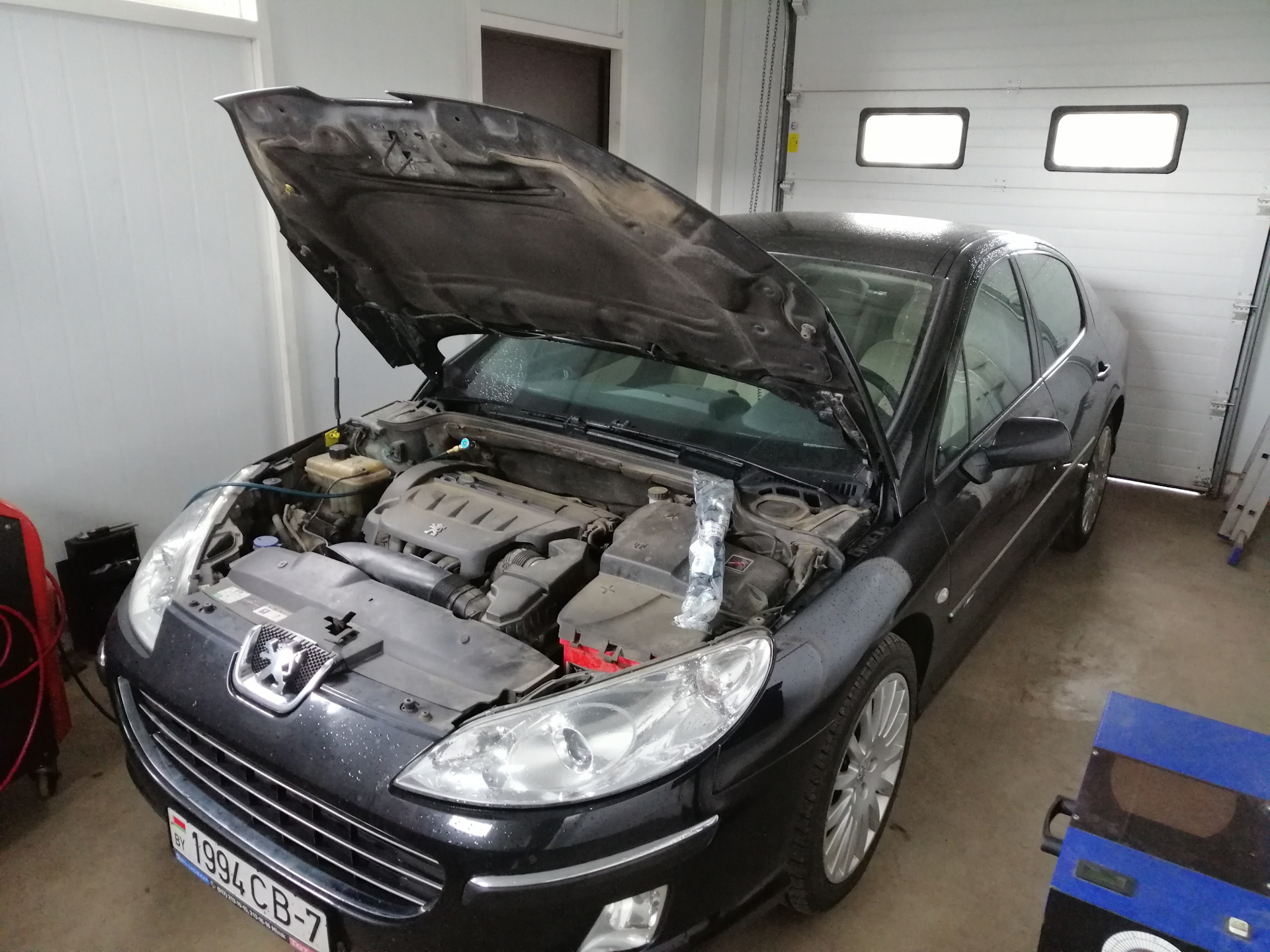 17. Трубка кондиционера — Peugeot 407, 2 л, 2006 года | визит на сервис ...