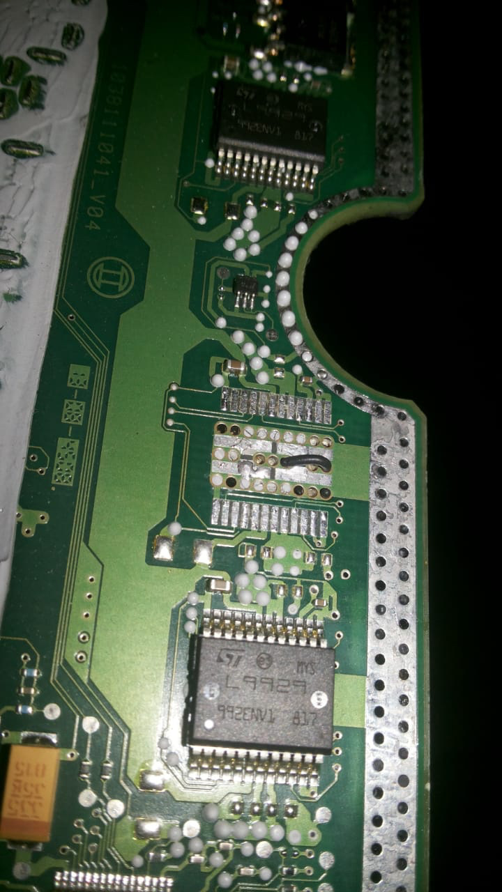 P1603 проблема с эбу /разбор эбу — Volkswagen Touareg (1G), 3 л, 2008 ...