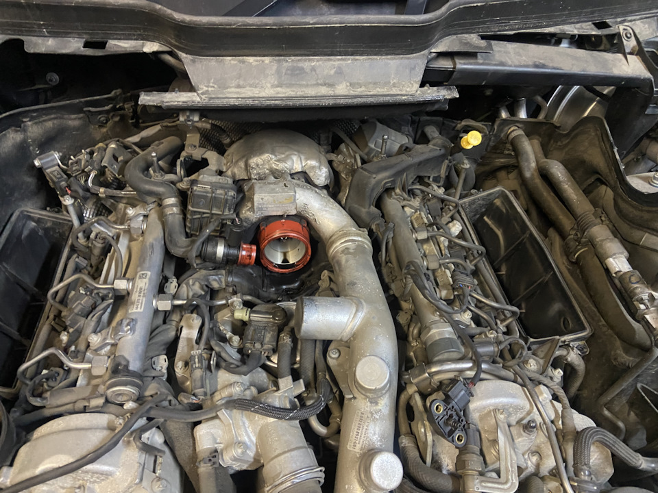 ТО 82 и самостоятельная замена воздушных фильтров — Mercedes-Benz M ...