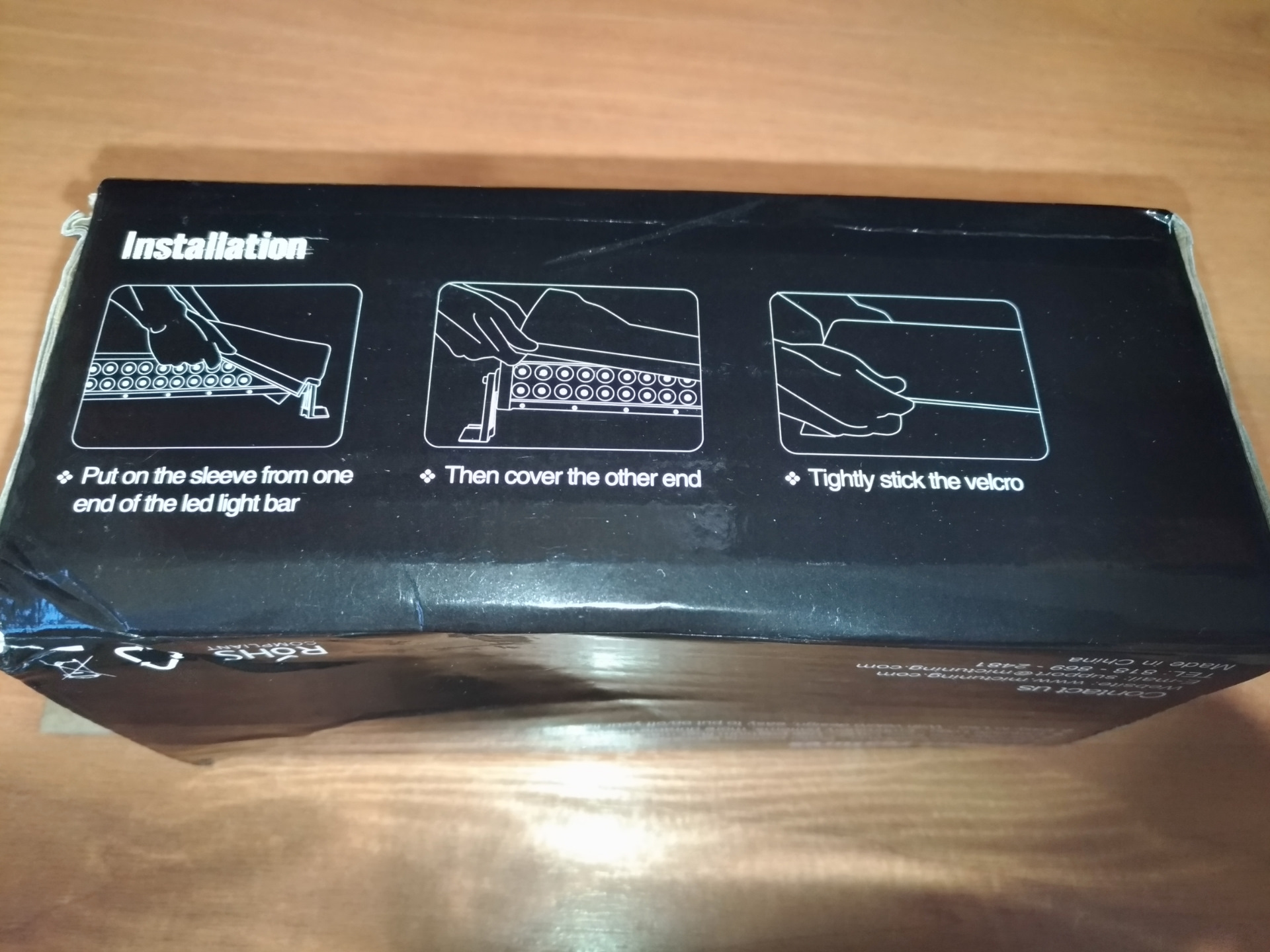 Чехол на светодиодную люстру 42 " — Mitsubishi Pajero Sport (2G), 3 л ...