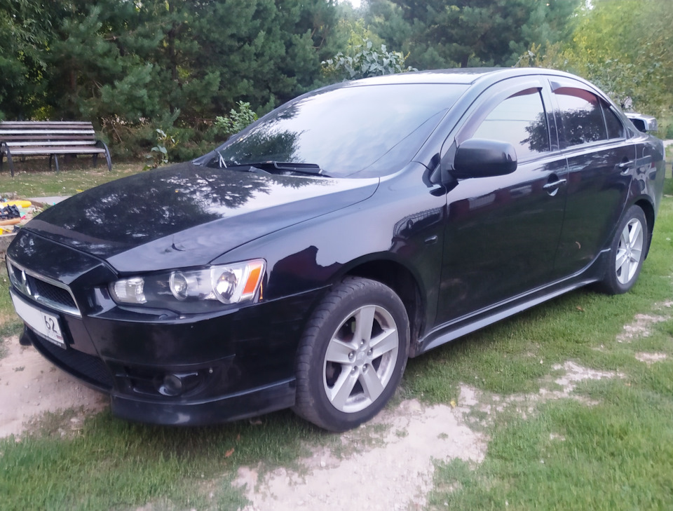 Тонировка — Mitsubishi Lancer X, 2 л, 2008 года | стайлинг | DRIVE2
