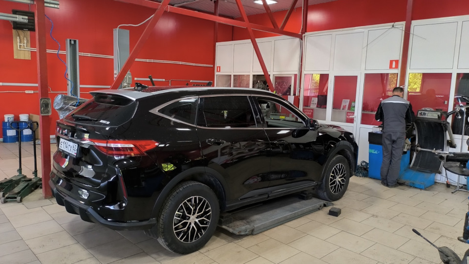 Установка датчиков давления шин — Haval F7 (1G), 1,5 л, 2023 года ...