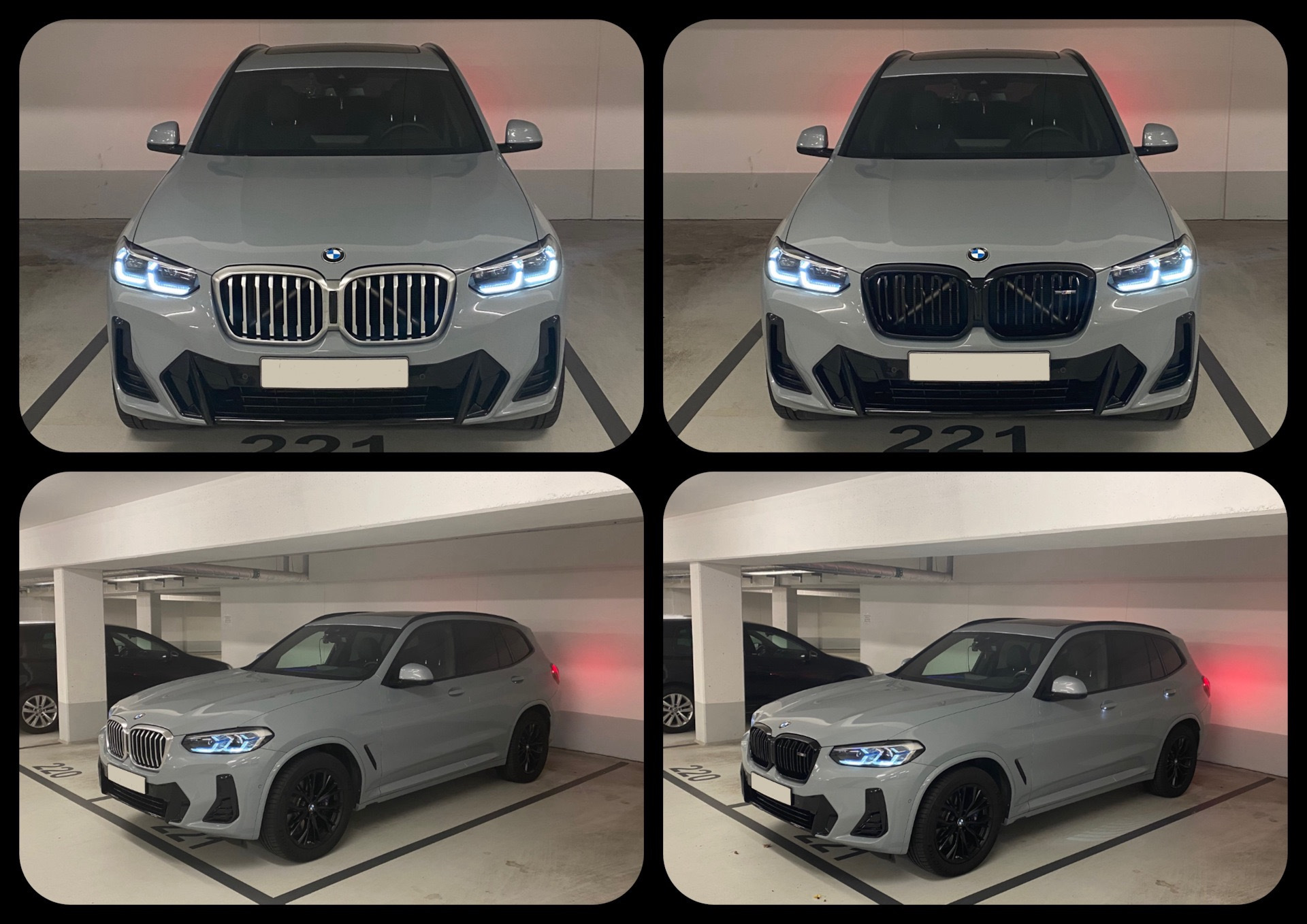 M-решетке быть! — BMW X3 (G01), 3 л, 2021 года | аксессуары | DRIVE2