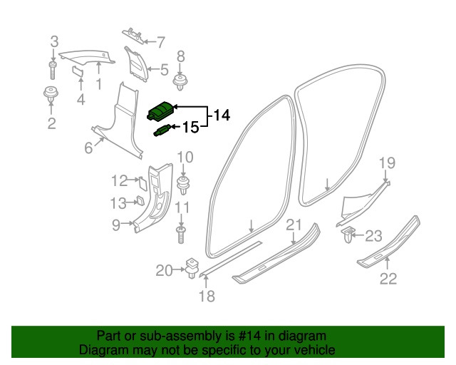 63316962040 Светильник освещения салона BMW | Запчасти на DRIVE2