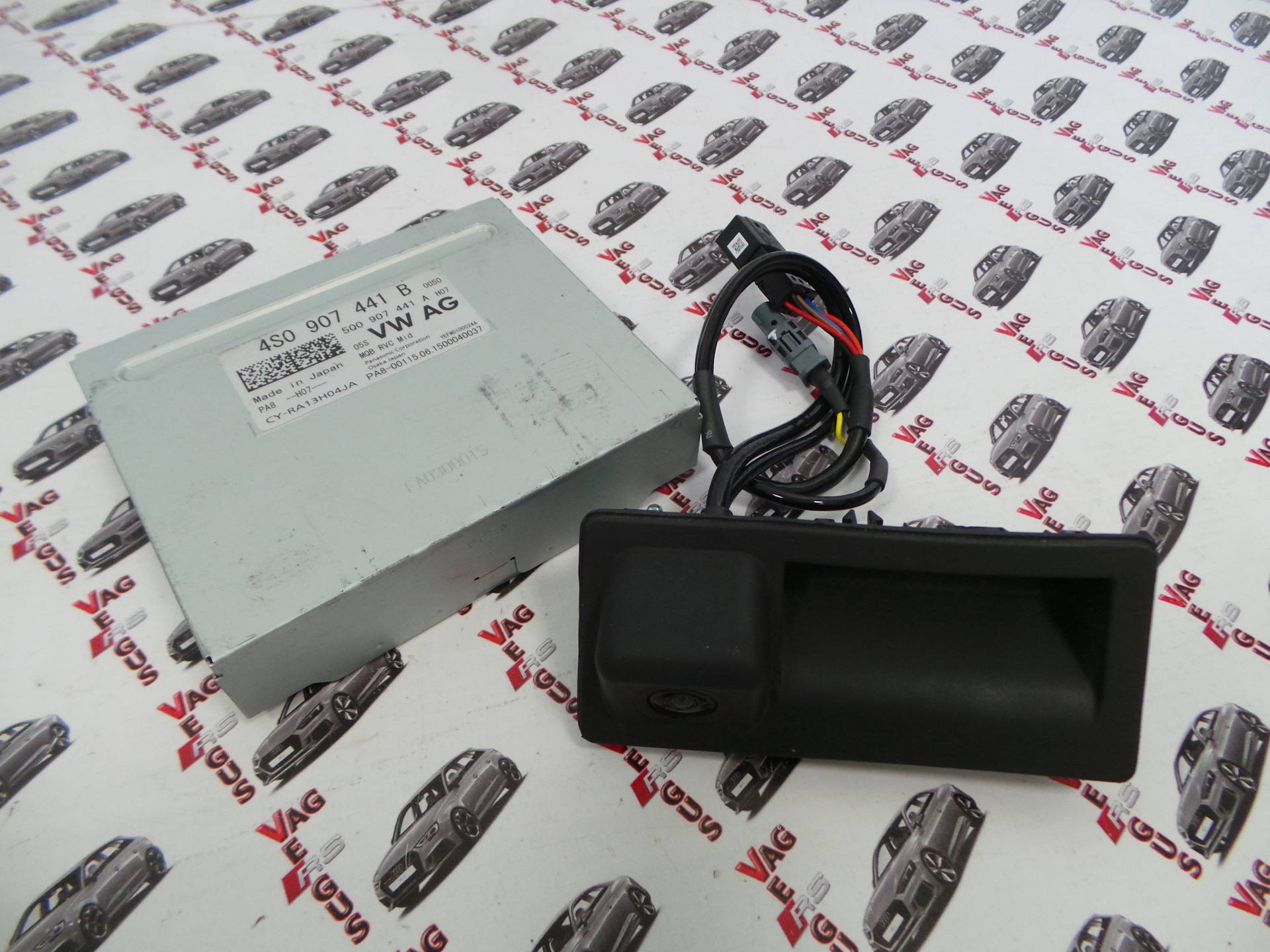 Камера заднего вида с блоком для Audi A6(C7) — VergusVAG на DRIVE2