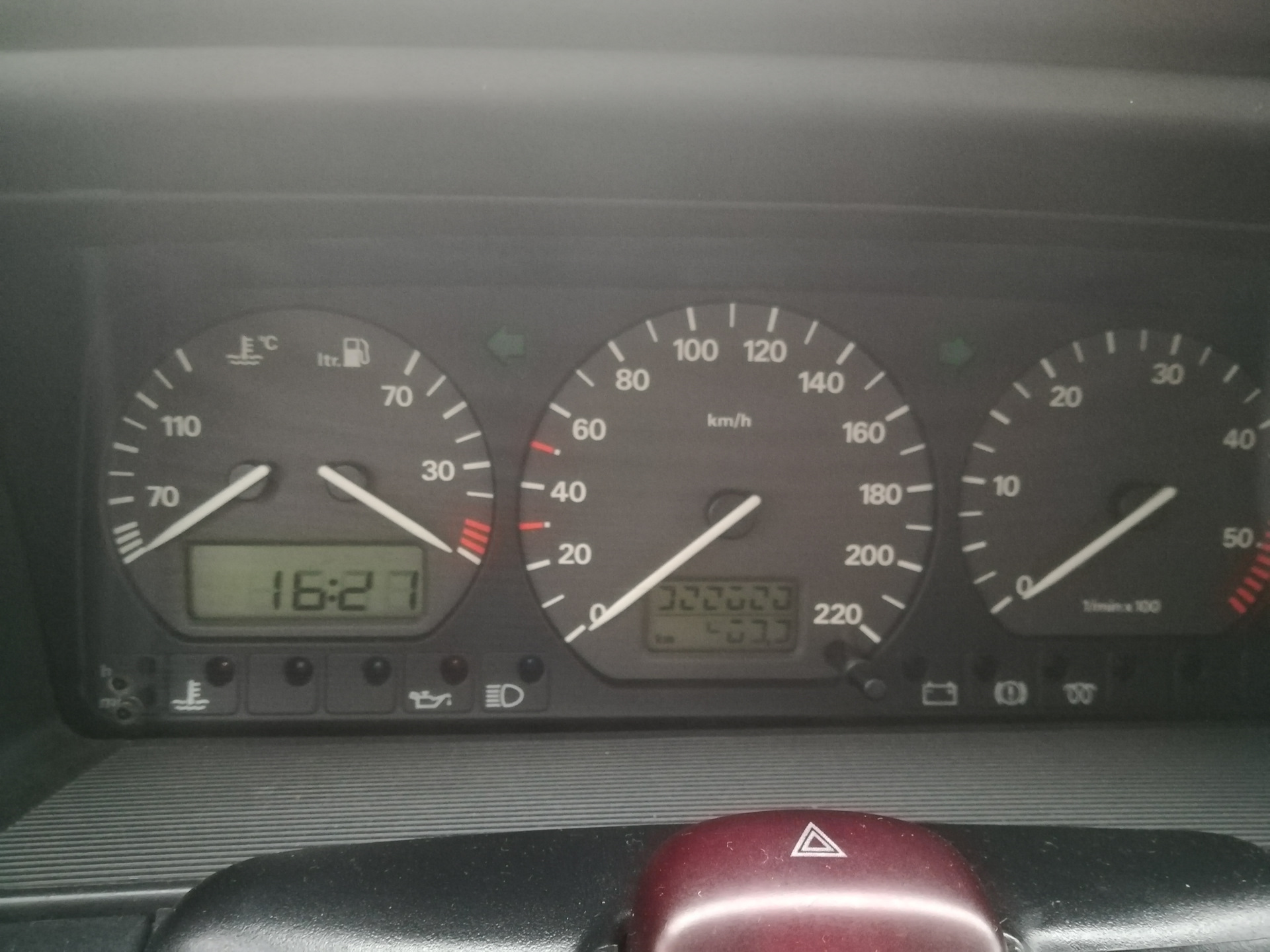 Приборка — Volkswagen Passat B4, 1,9 л, 1996 года | поломка | DRIVE2