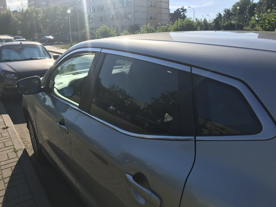 Шторки в машину — Nissan Qashqai (2G), 2 л, 2014 года | стайлинг | DRIVE2