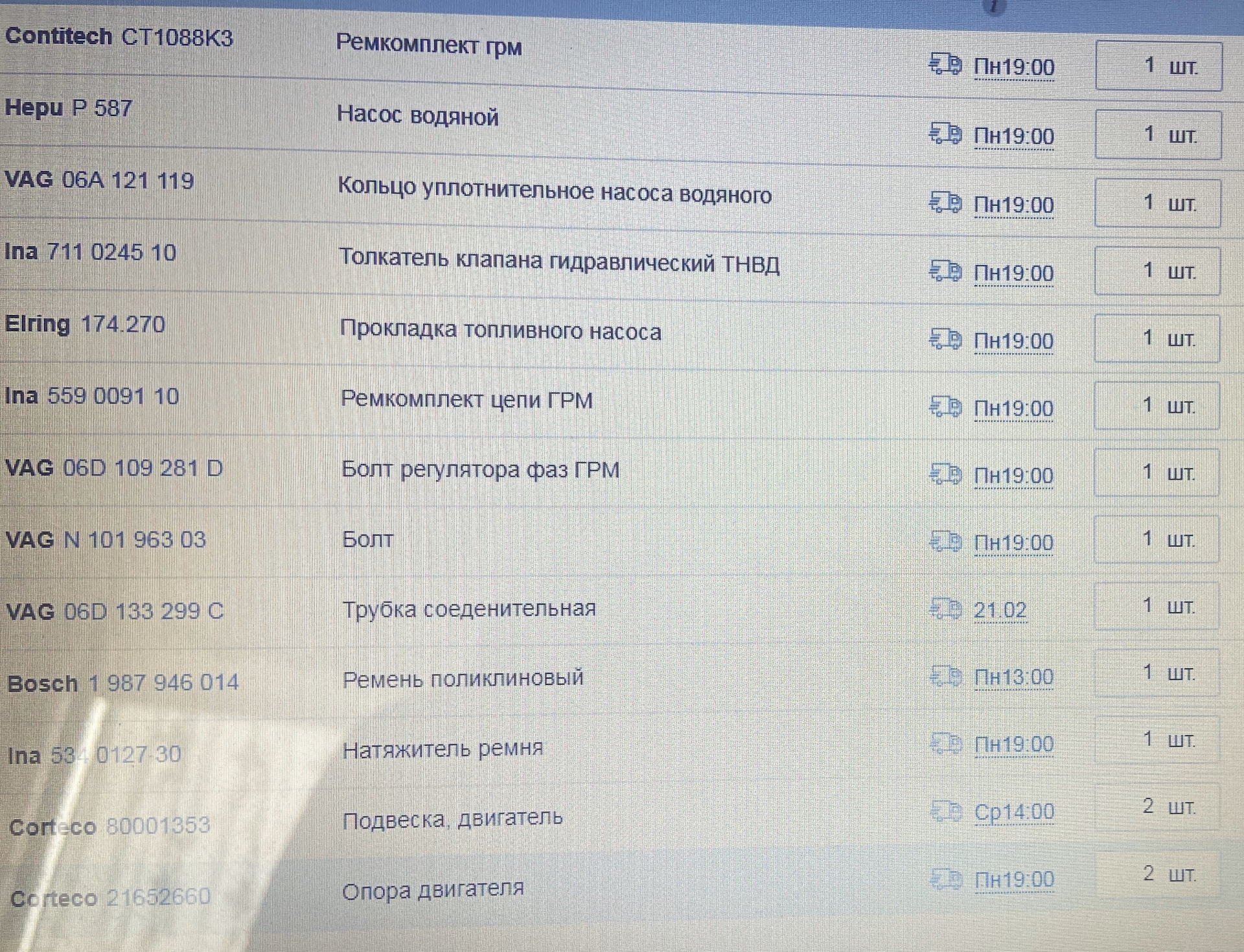 Грм и цепь — Audi A4 (B7), 2 л, 2007 года | плановое ТО | DRIVE2