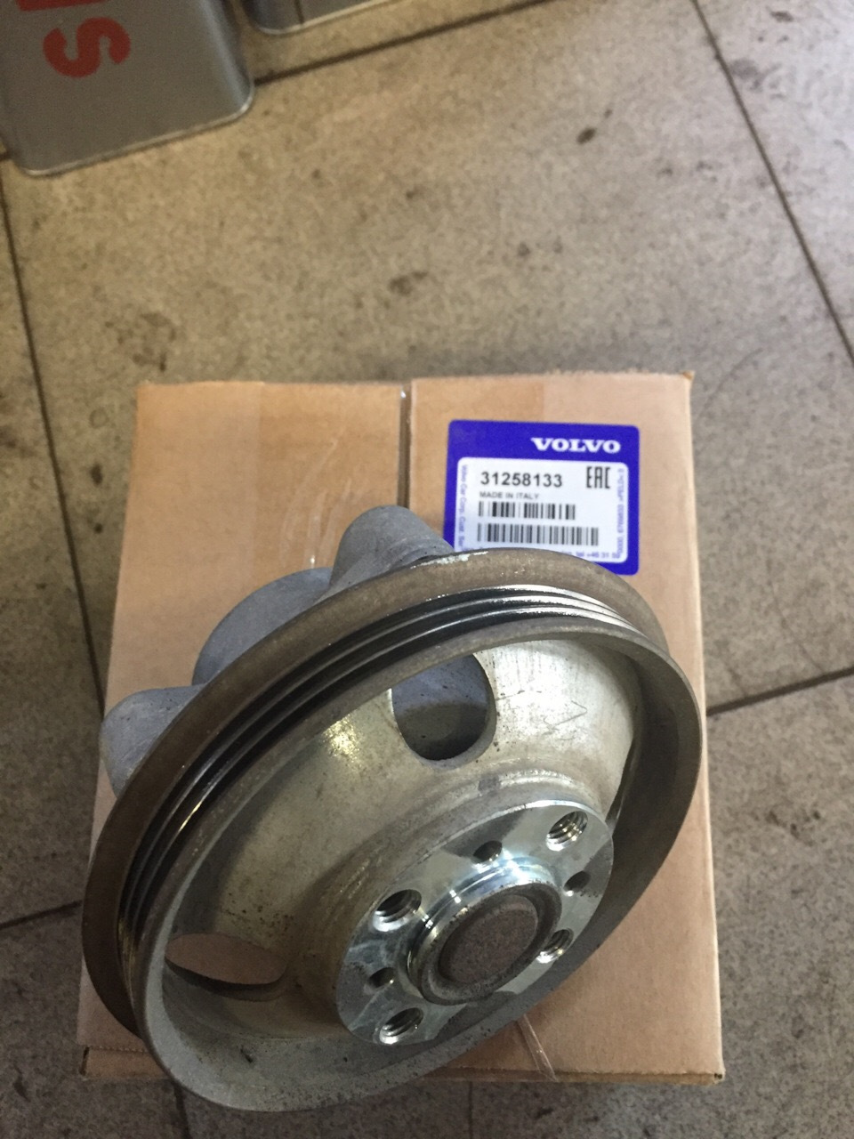 31258133 Шкив насоса гур Volvo | Запчасти на DRIVE2