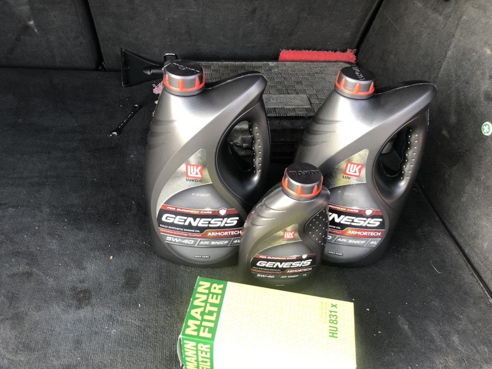 Замена масла + интересный факт. — Volkswagen Touareg (1G), 3 л, 2007 ...