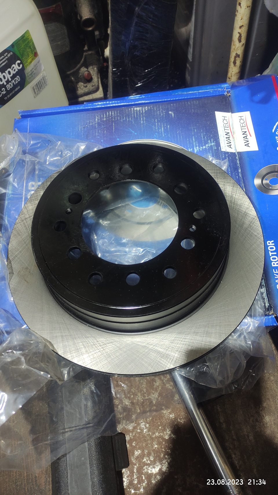 Тормозная система, зад (тормозные диски, колодки, ревизия суппортов ...