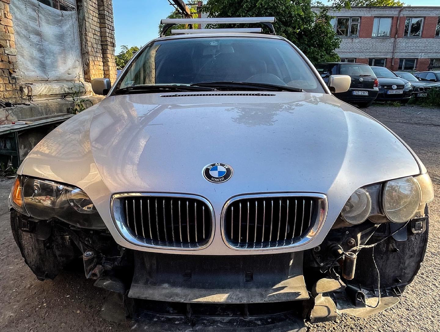 E46 compact front swap — BMW 3 series Compact (E46/5), 1,8 л, 2004 года ...