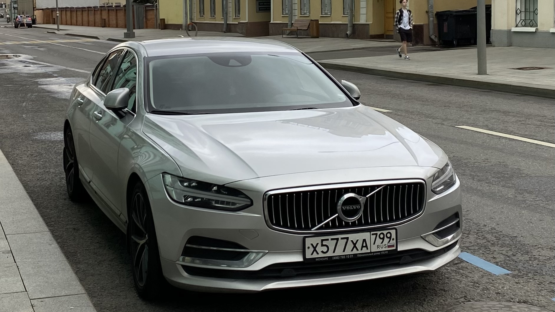 Volvo S90 (2G) 2.0 бензиновый 2020 | Серебряный Сёрфер на DRIVE2