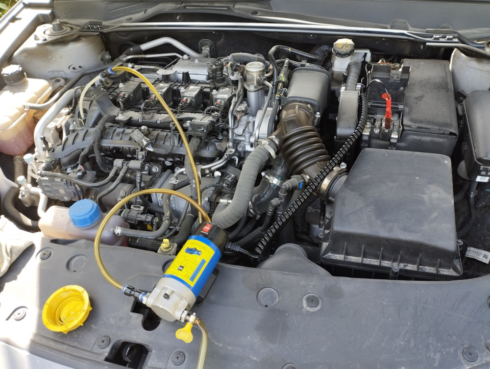 ТО-3. Замена масла и воздушного фильтра Changan UNI-V — Changan Uni-V ...