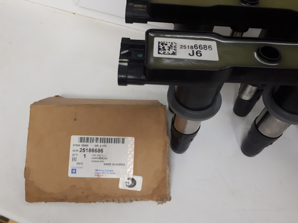 25186686 Катушка зажигания GM | Запчасти на DRIVE2