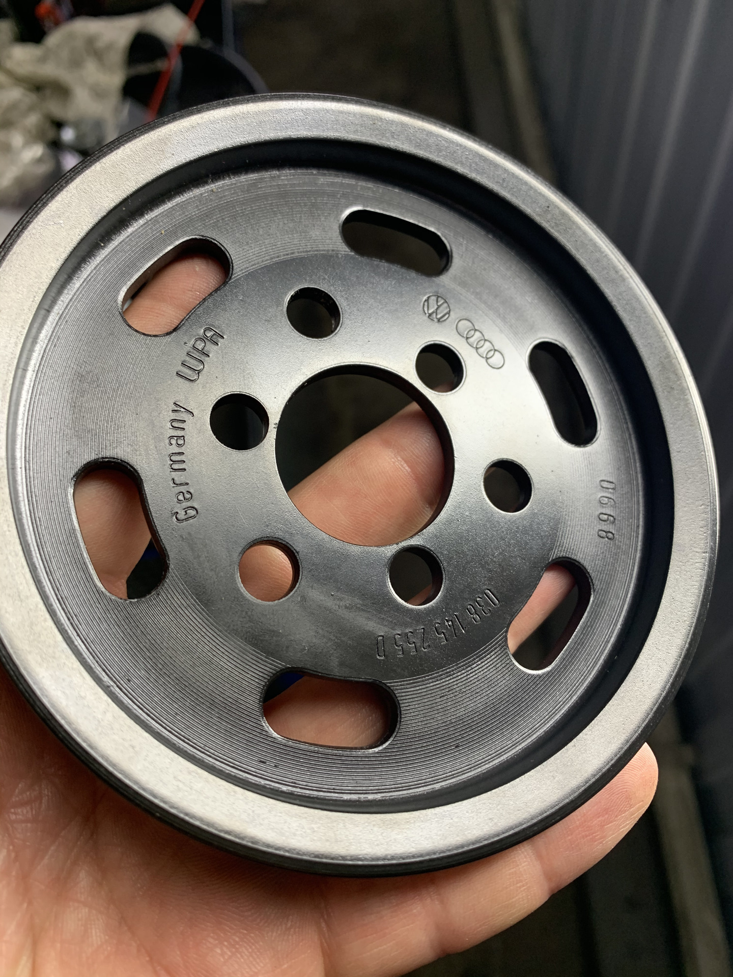 Замена ГРМ, шкива коленвала, шкива ГУР, подшипника вискомуфты, и ...