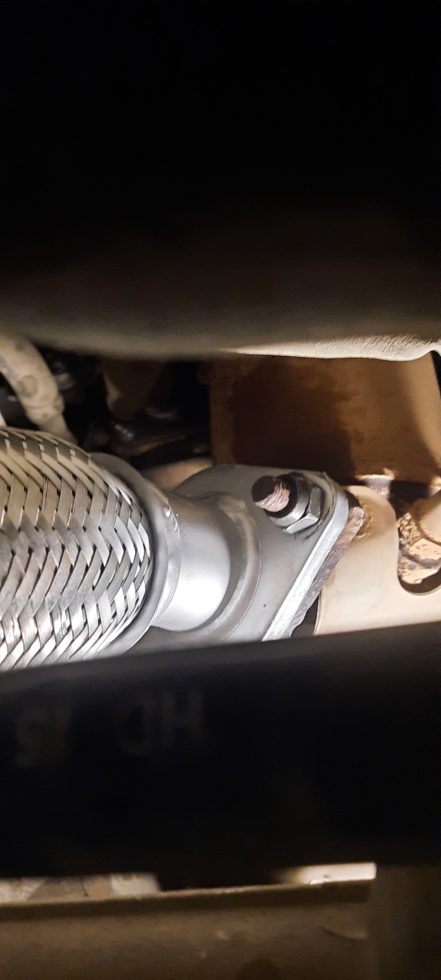 Замена гофры — Hyundai Elantra (4G), 1,6 л, 2008 года | визит на сервис ...