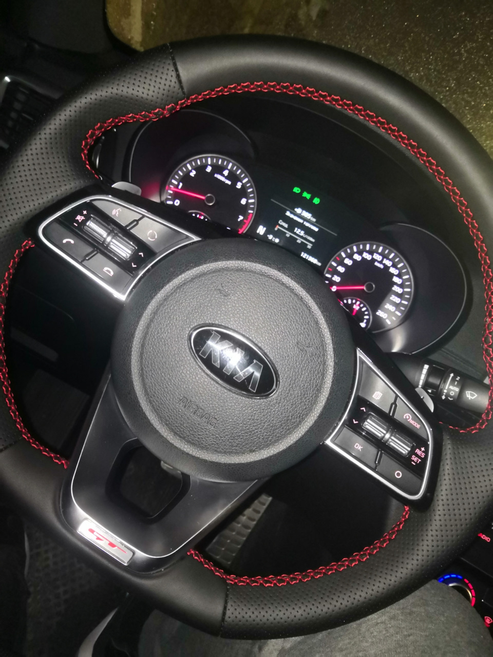 Перешив руля — KIA Optima (4G), 2 л, 2018 года | стайлинг | DRIVE2