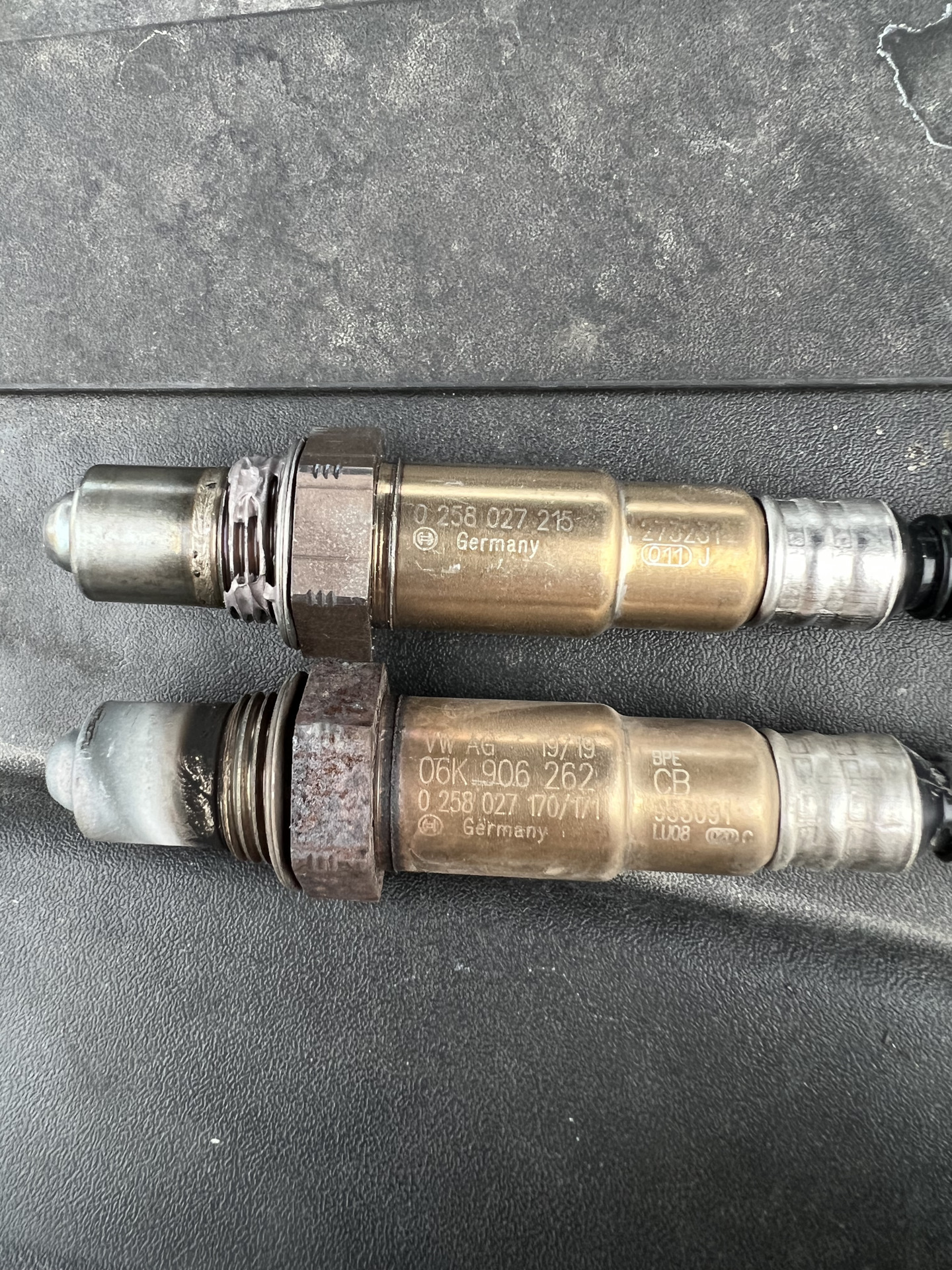 Замена лямбда-зонда (BOSCH 0258027215) — Skoda Kodiaq (1G), 2 л, 2019 ...