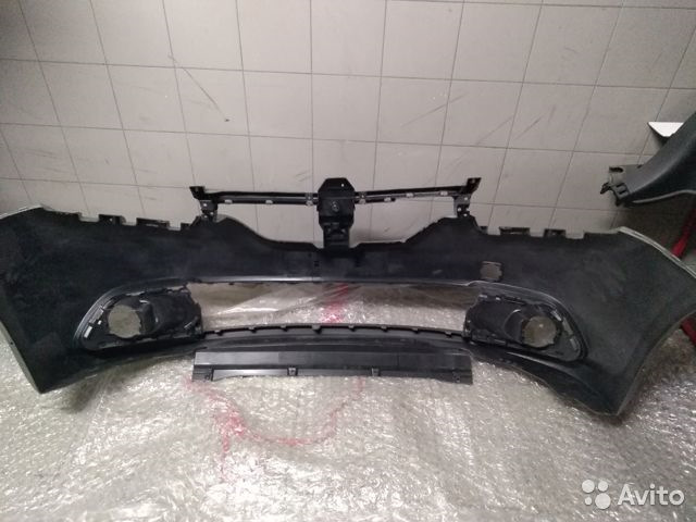 620228143R Бампер передн неокрашен RENAULT | Запчасти на DRIVE2