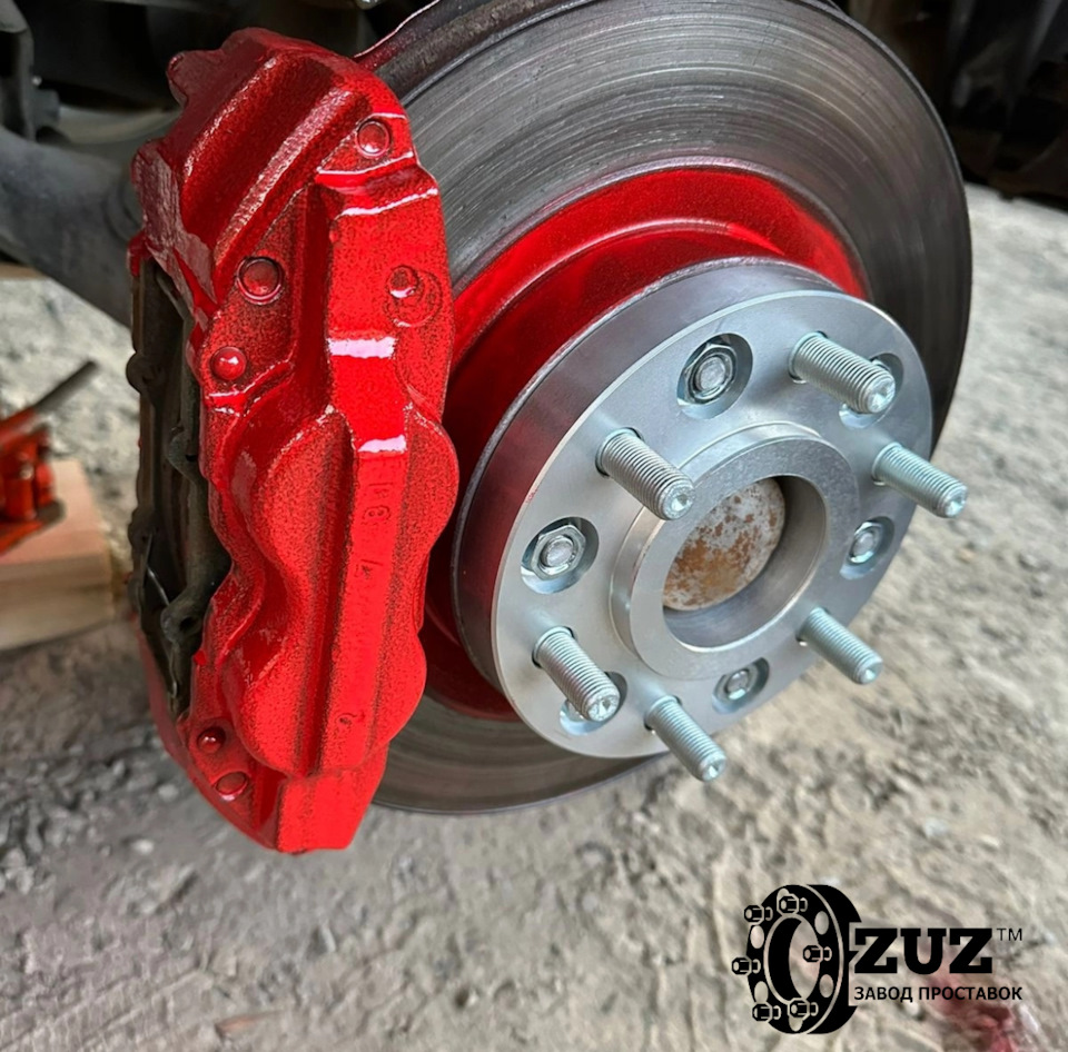 Изготовили проставки для расширения колеи на Mitsubishi — ZUZ на DRIVE2