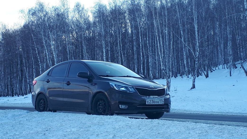 KIA Rio (3G) 1.4 бензиновый 2017 | #brown на DRIVE2