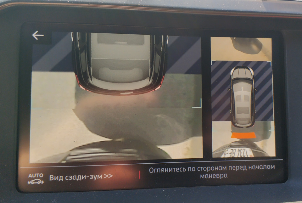 Установка видеоинтерфейса (блока 360*) и подключение передней камеры ...