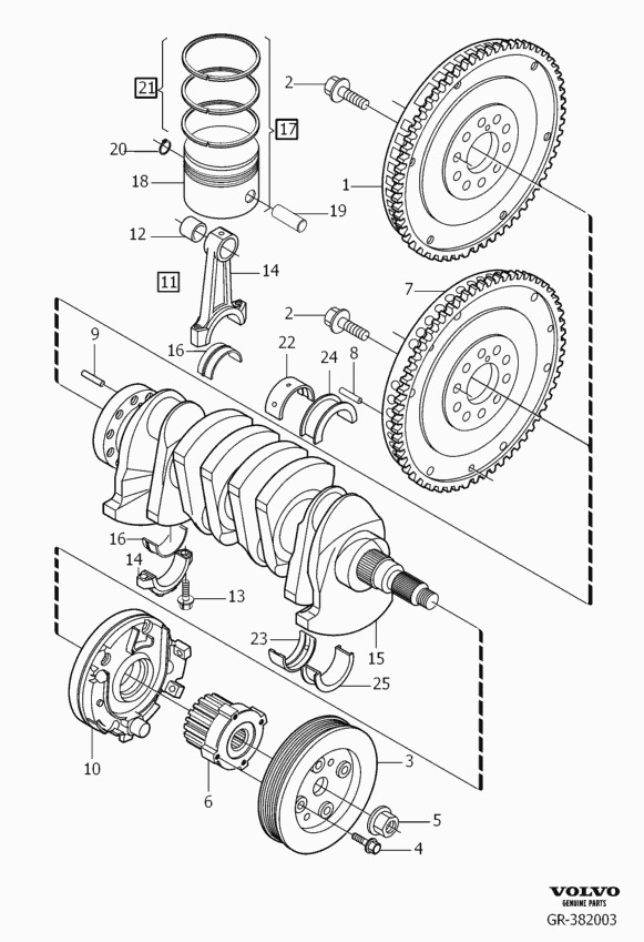 Поршневые кольца, кто менял? — Volvo S80 (1G), 2,4 л, 1999 года ...