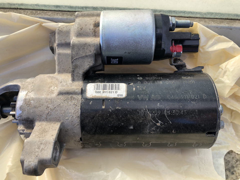 06E911021D Стартер VAG | Запчасти на DRIVE2