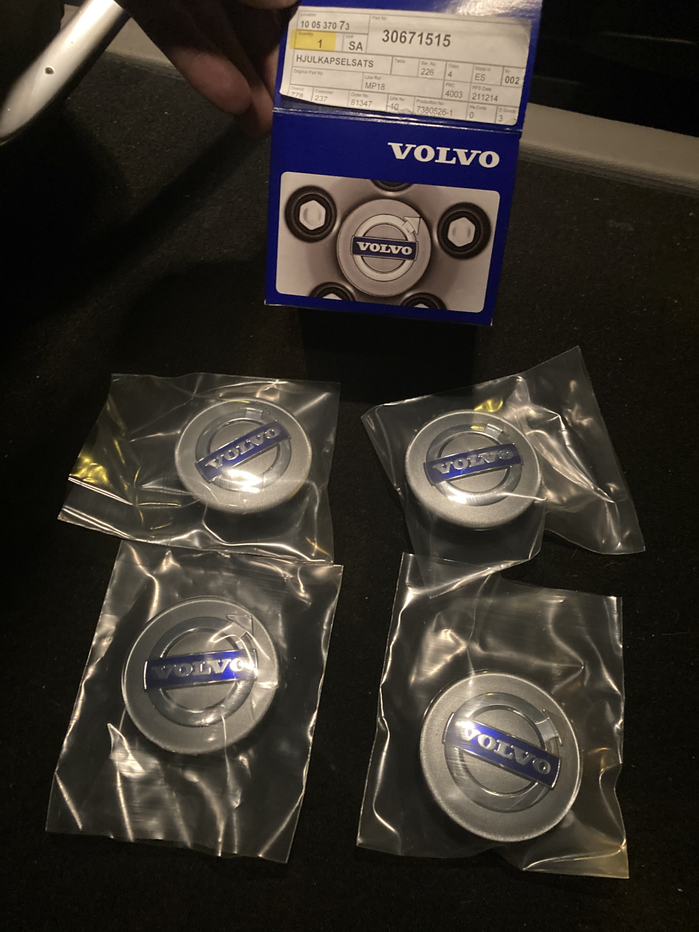 Колпачки на диски — Volvo XC60 (1G), 2,4 л, 2010 года | колёсные диски ...