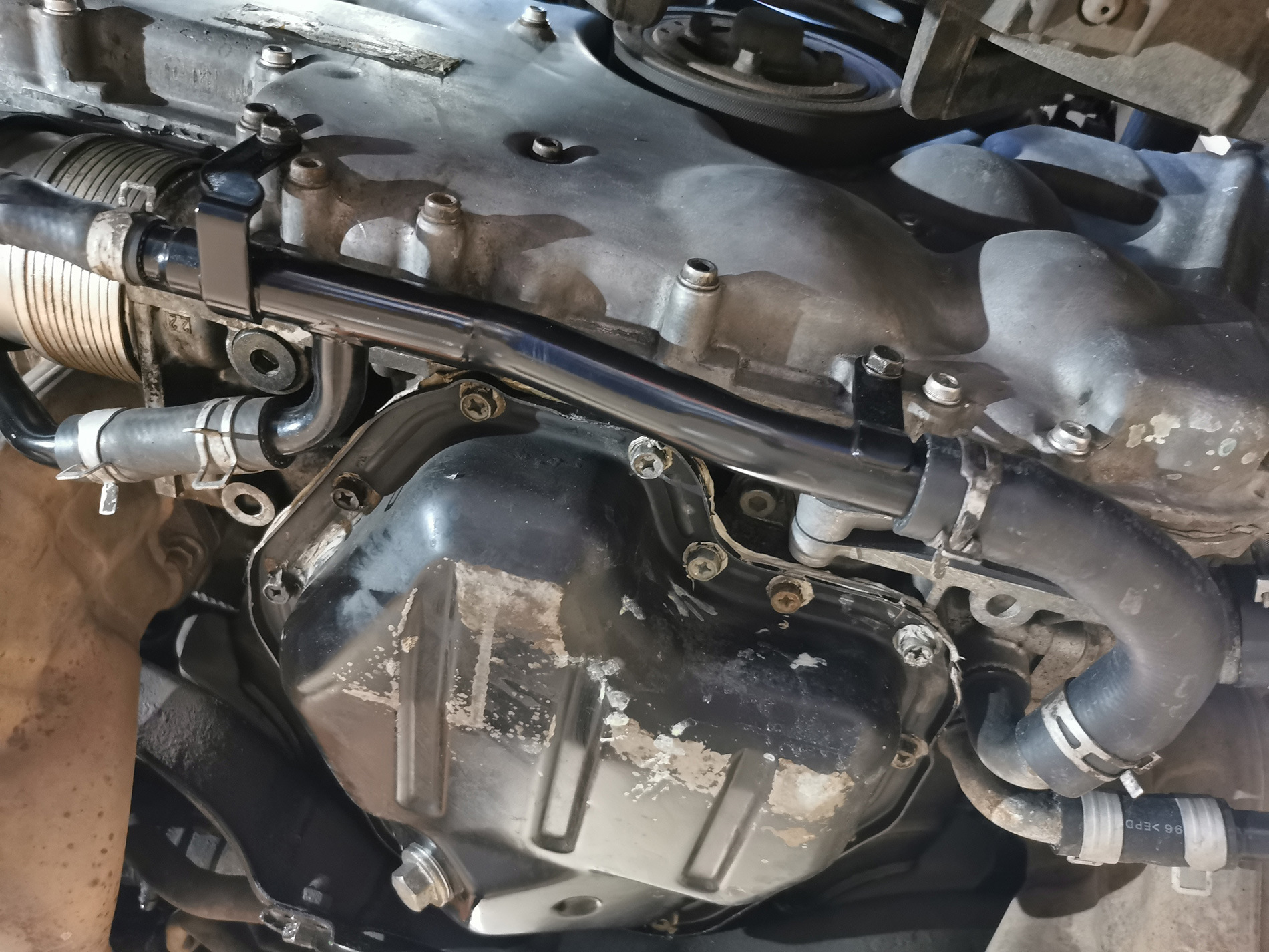 Замена всех трубок/шлангов/патрубков системы охлаждения. — Subaru ...