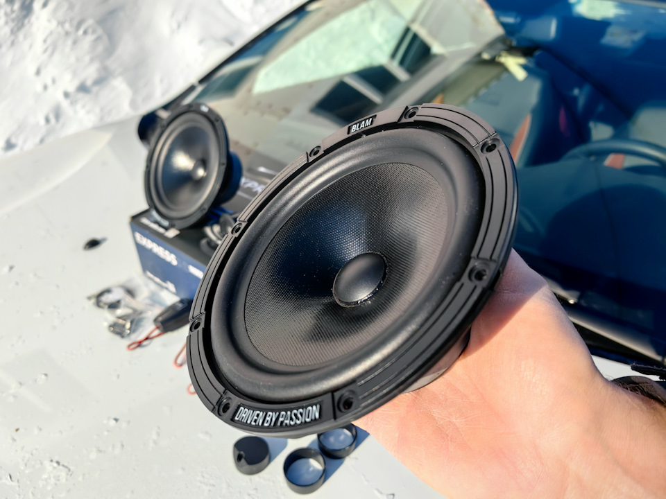 BLAM 165 ES компонентная акустическая система! На пути к элитному Французскому SQ звучанию🤟 ...