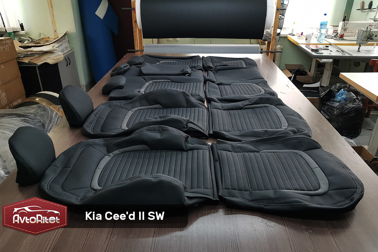 Каркасные авточехлы AvtoRitet на Киа Сид II — ШвейАльянсГрупп на DRIVE2