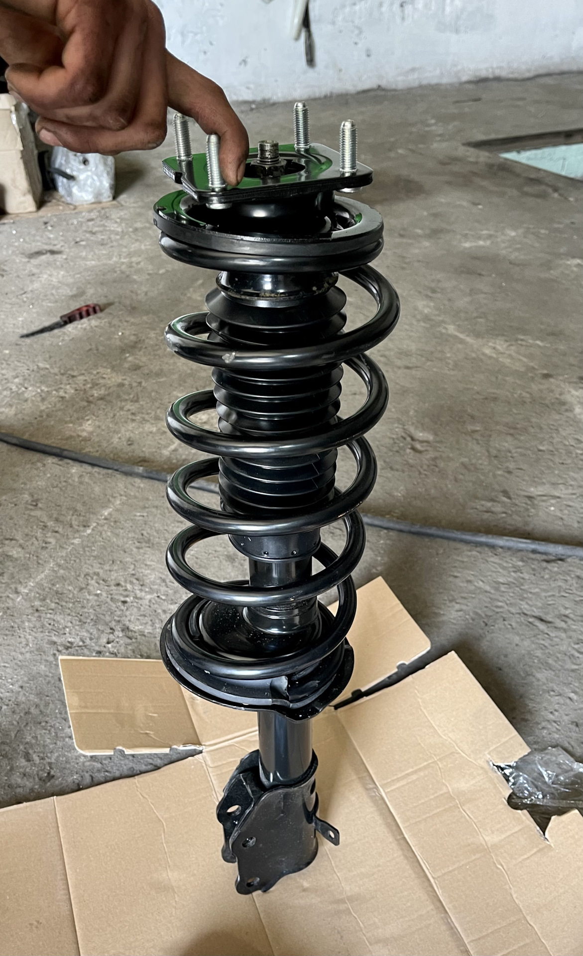 Замена амортизаторов (перед и зад), а так же пружин и … — Mazda CX-7, 2 ...